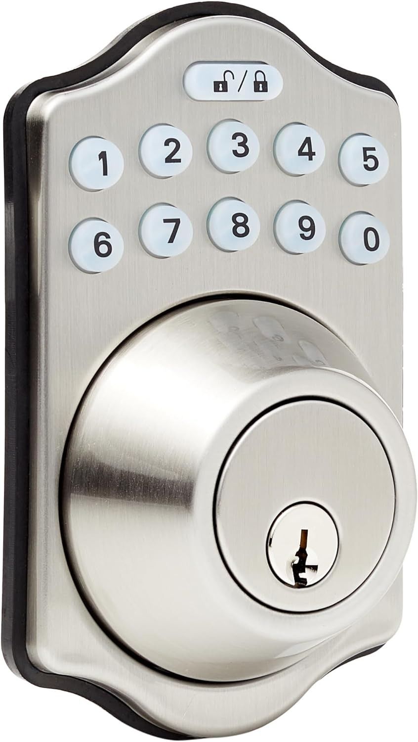 Refurbished Amazon Basics Traditional Electronic Keypad Deadbolt Door ...
