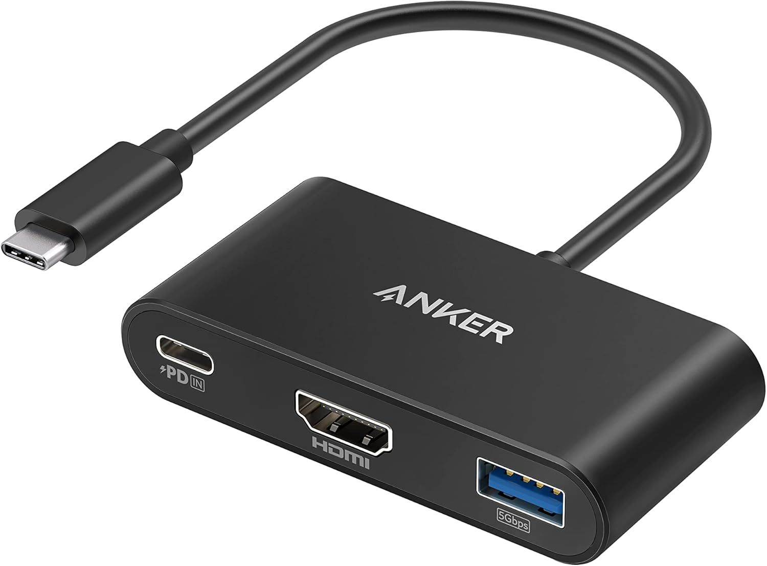 Refurbished Anker PowerExpand 3-in-1 USB-C PD Multi-Function Hub with ...