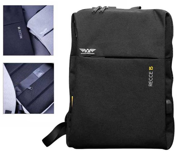 Refurbished Armaggeddon Recce 15 Gaia Recycled Bag Tablet Backpack ...