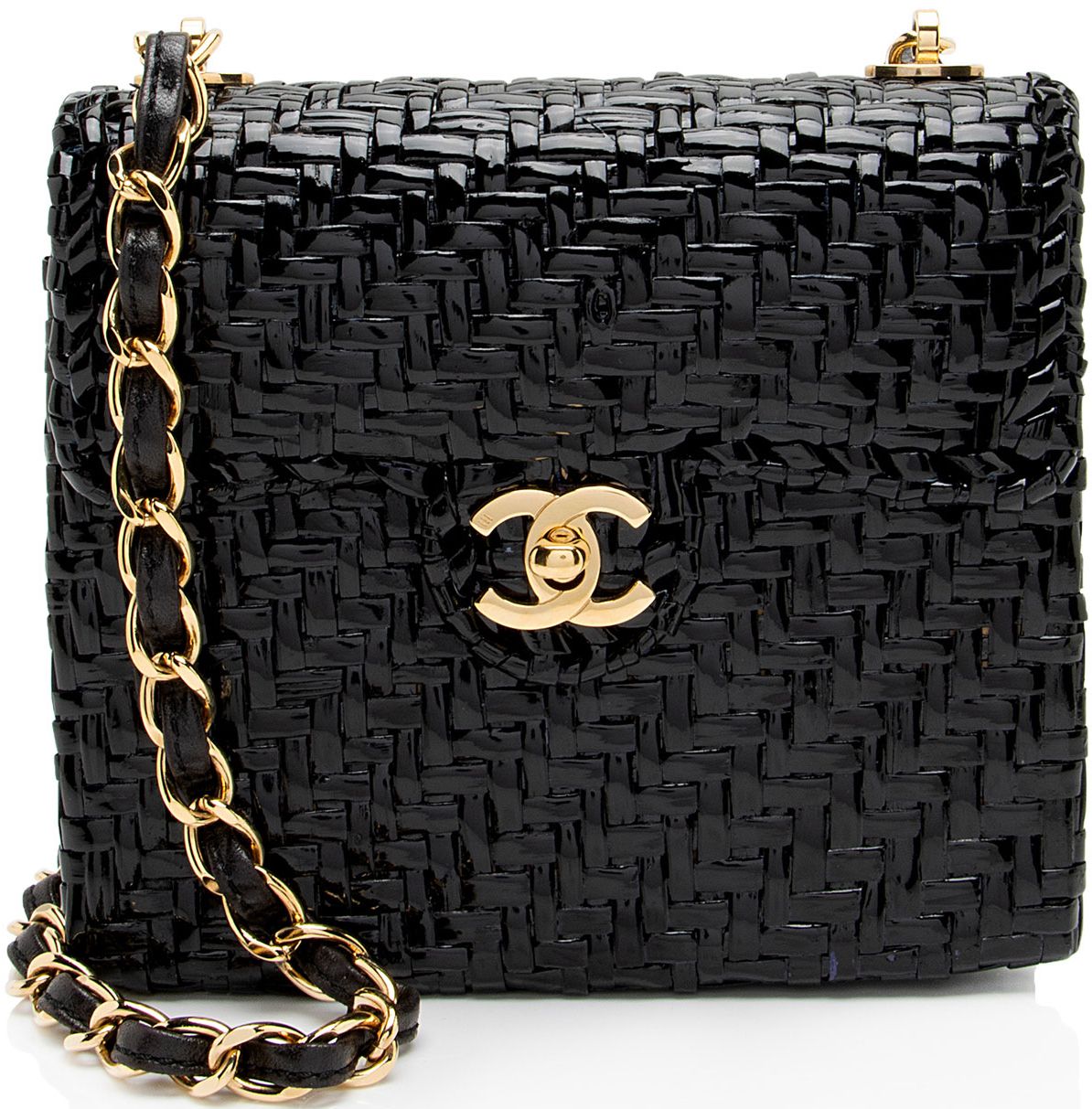 Certified Pre-Owned Chanel Vintage Rattan Wicker Flap Bag | Reebelo