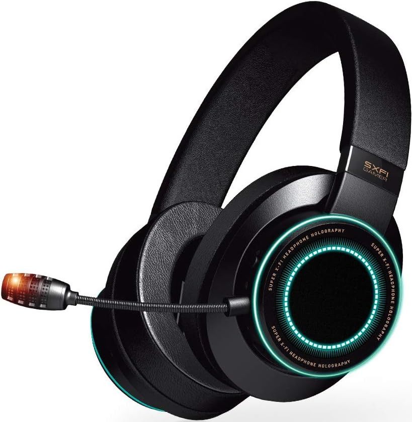 Refurbished Creative SXFI Gamer USB-C Gaming Headset with Pro-Grade ANC ...