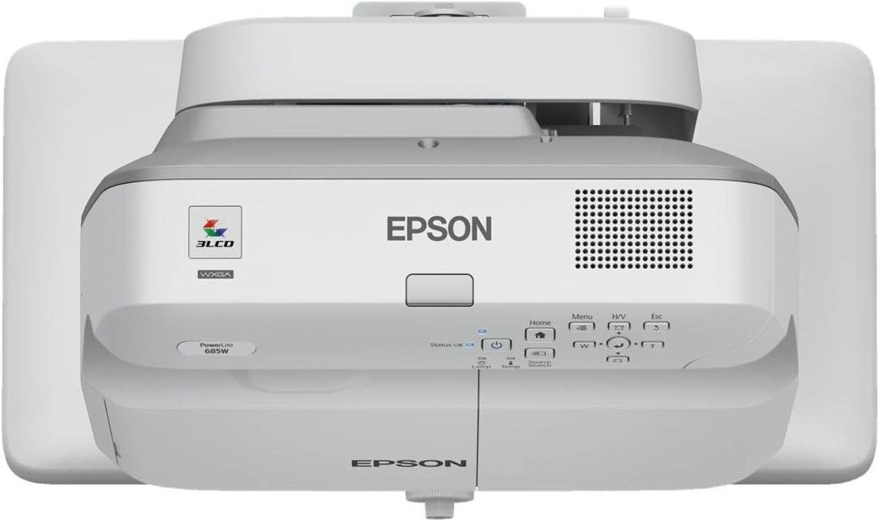 Refurbished Epson PowerLite 685 WXGA 3LCD Ultra Short-throw ...