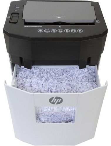 Refurbished HP AF809 Micro-Cut 9-Sheet Paper Shredder with 80-Sheet ...