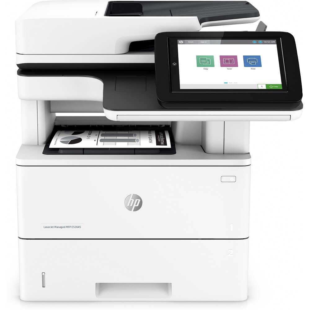 Refurbished HP Color LaserJet Managed MFP E57540dn Laser Printer ...