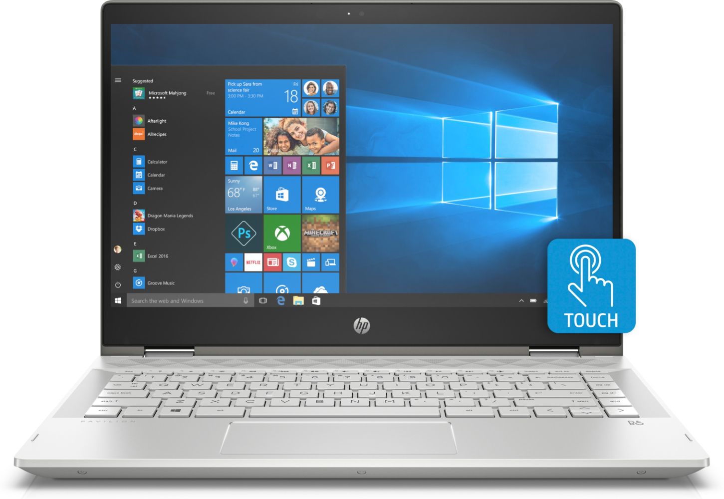 Refurbished HP Pavilion x360 14-cd0xxx 2-in-1 Laptop 14" | Reebelo ...