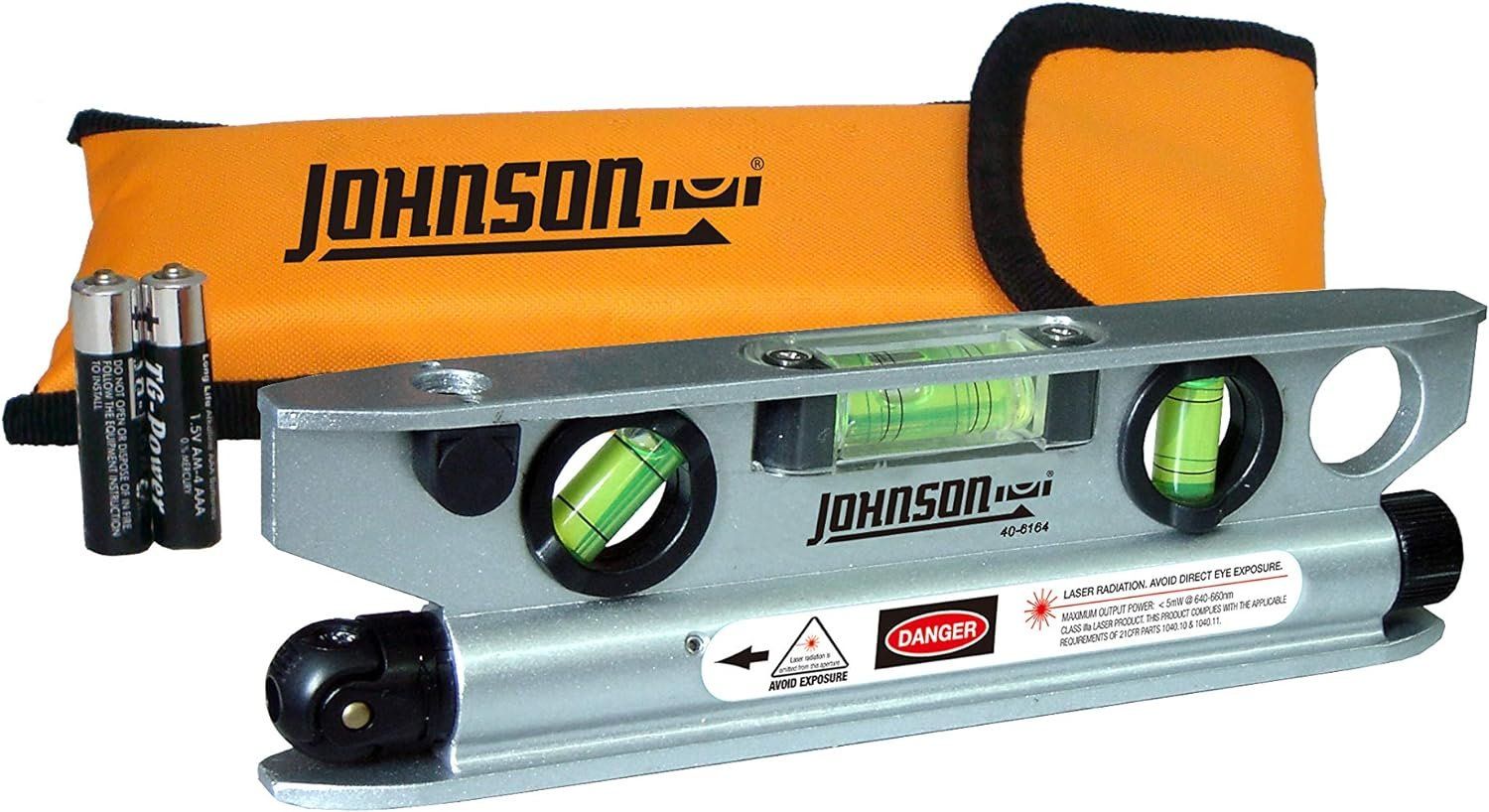 Certified Pre-Owned Johnson Level & Tool 40-6164 Magnetic Torpedo Laser ...