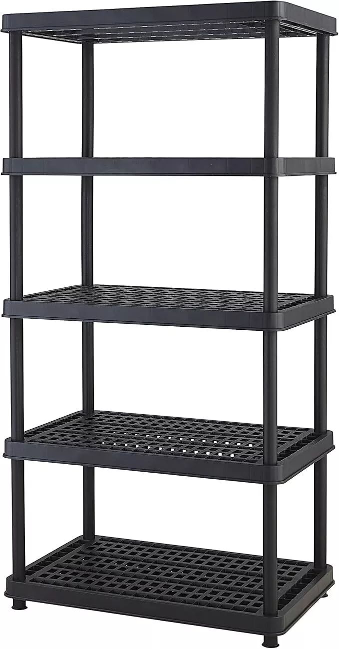 Refurbished Keter Heavy Duty Storage Unit with 5 Shelves (36"x 24 ...