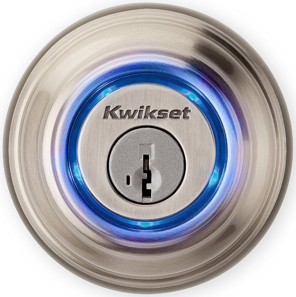 Refurbished Kwikset Kevo (2nd Gen) Touch-to-Open Smart Keyless Deadbolt ...