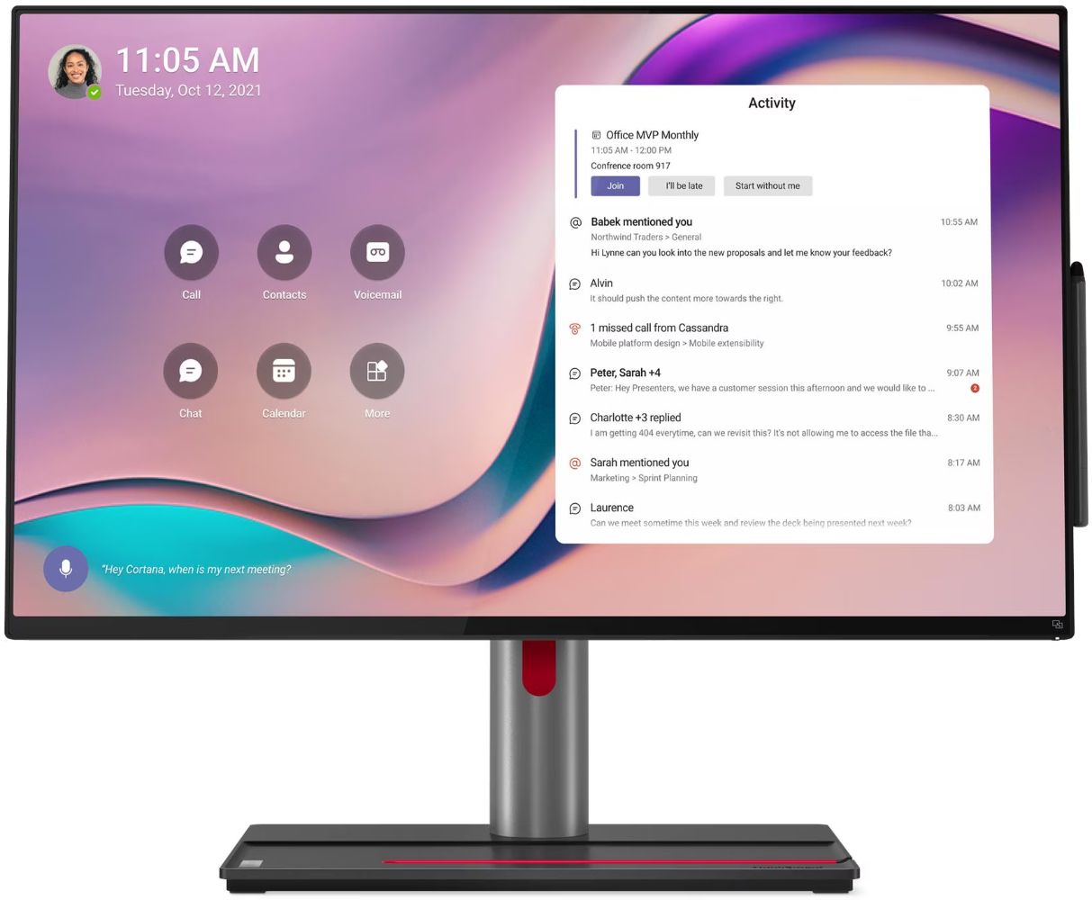 Refurbished Lenovo ThinkSmart View Plus AIO Desktop PC | Reebelo