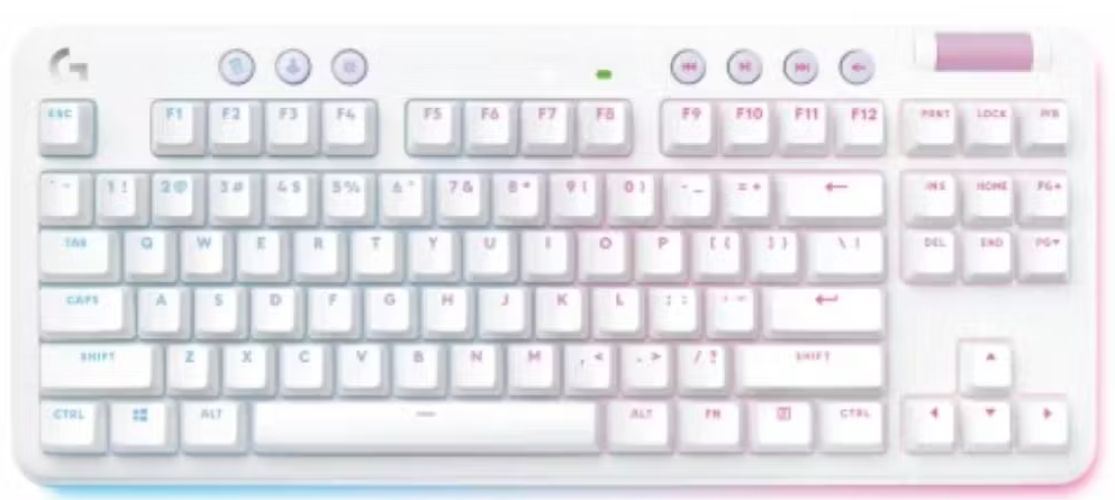 Refurbished Logitech G715 TKL Mechanical Wireless Gaming Keyboard | Reebelo