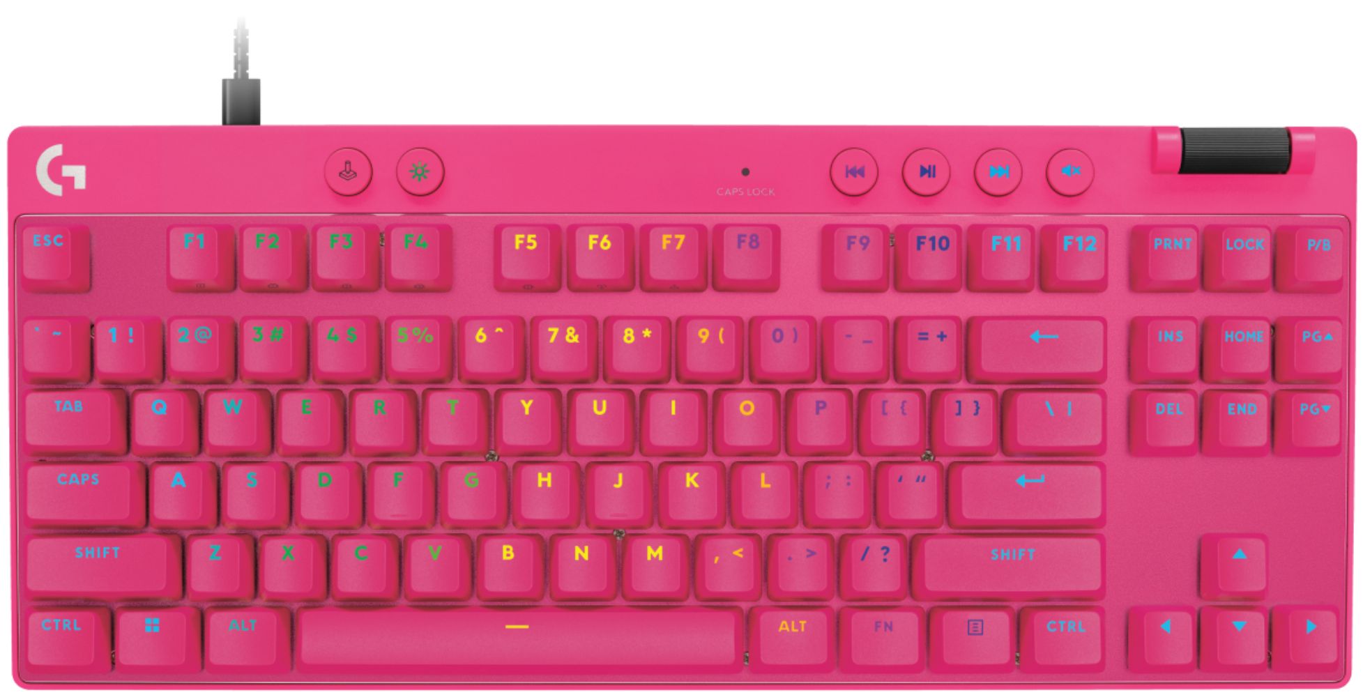 Refurbished Logitech PRO X TKL RAPID Analog Switches Wired Gaming ...