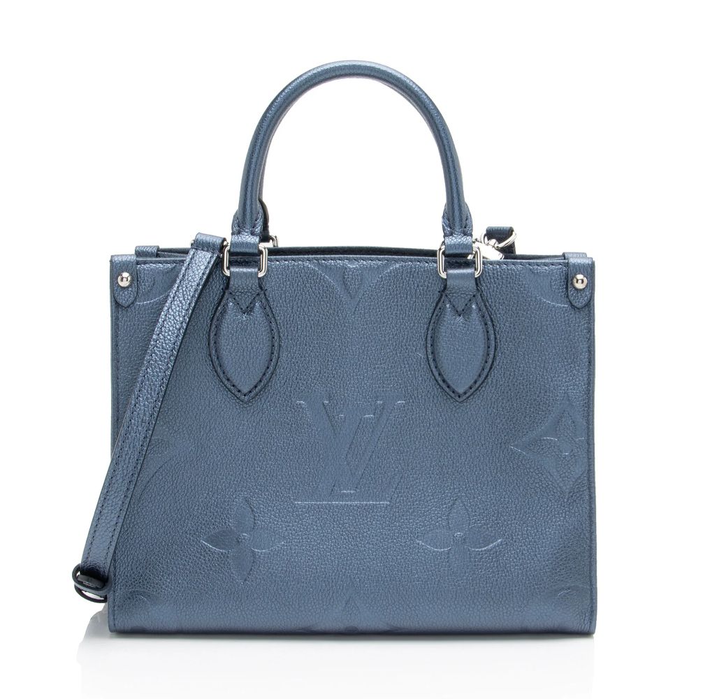 Refurbished Louis Vuitton Metallic Giant Monogram Empreinte Onthego PM ...
