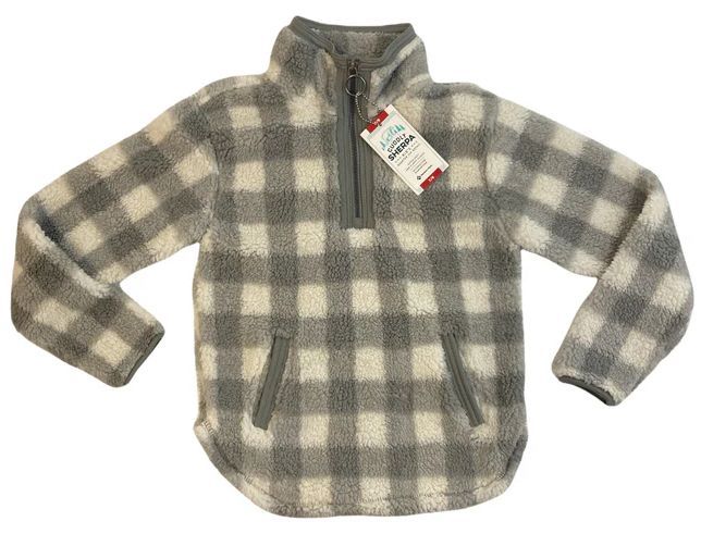 Refurbished Member's Mark Cuddly Sherpa Kid's Quarter Zip Super Soft ...