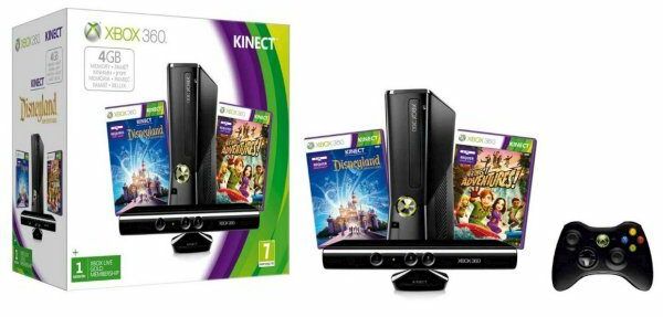 Refurbished Microsoft Xbox 360 Console with Kinect Holiday Value Bundle ...