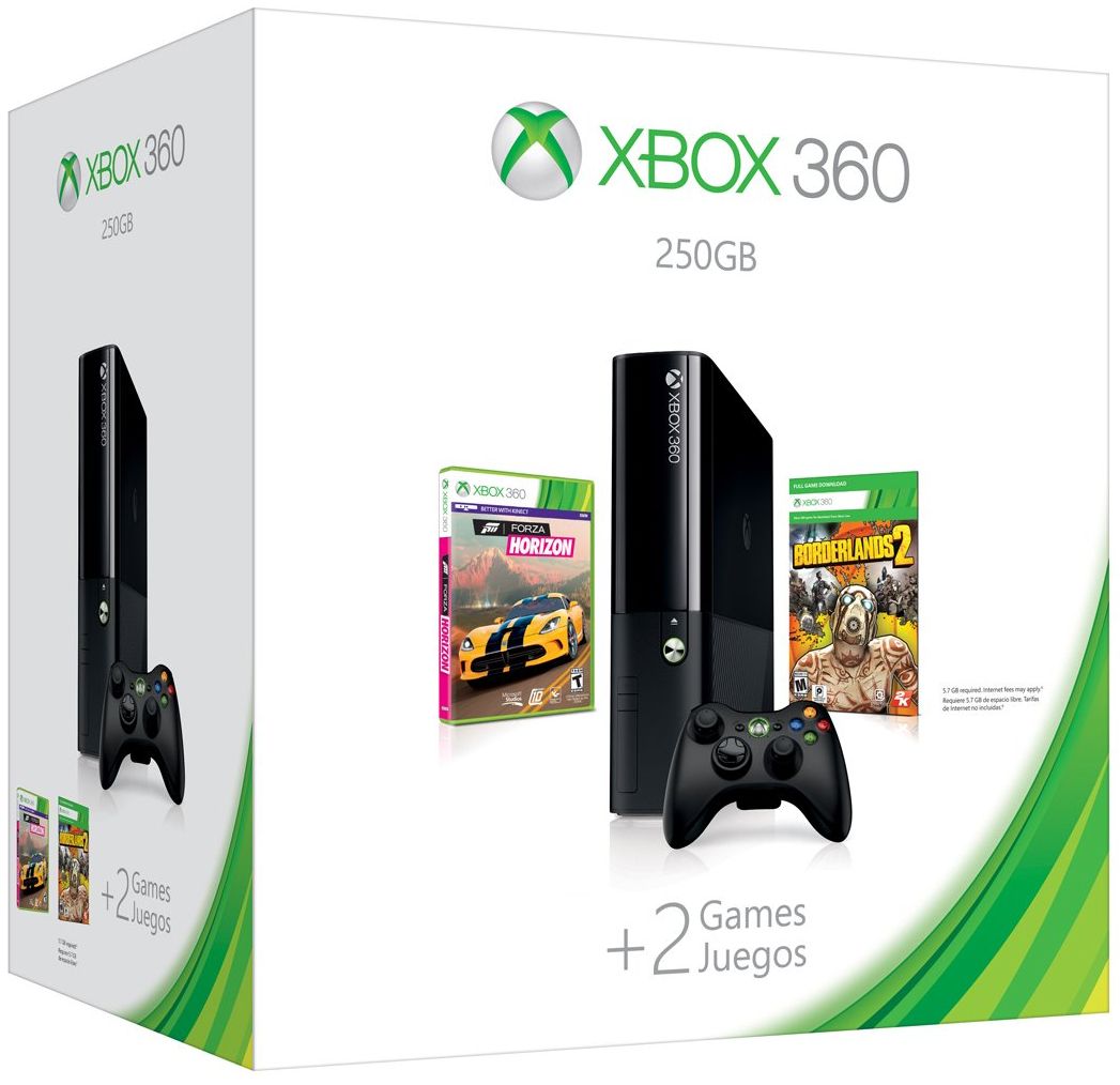 Refurbished Microsoft Xbox 360 E Spring Value Bundle | Reebelo