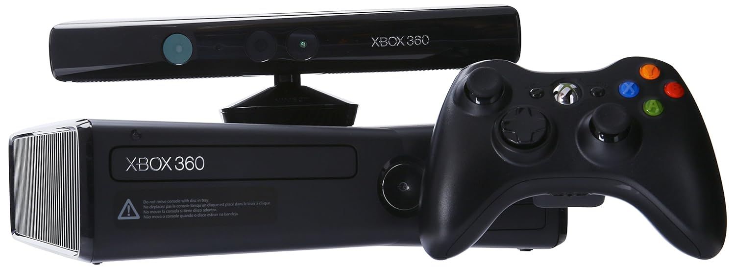 Refurbished Microsoft Xbox 360 Slim Console with Kinect Sensor | Reebelo
