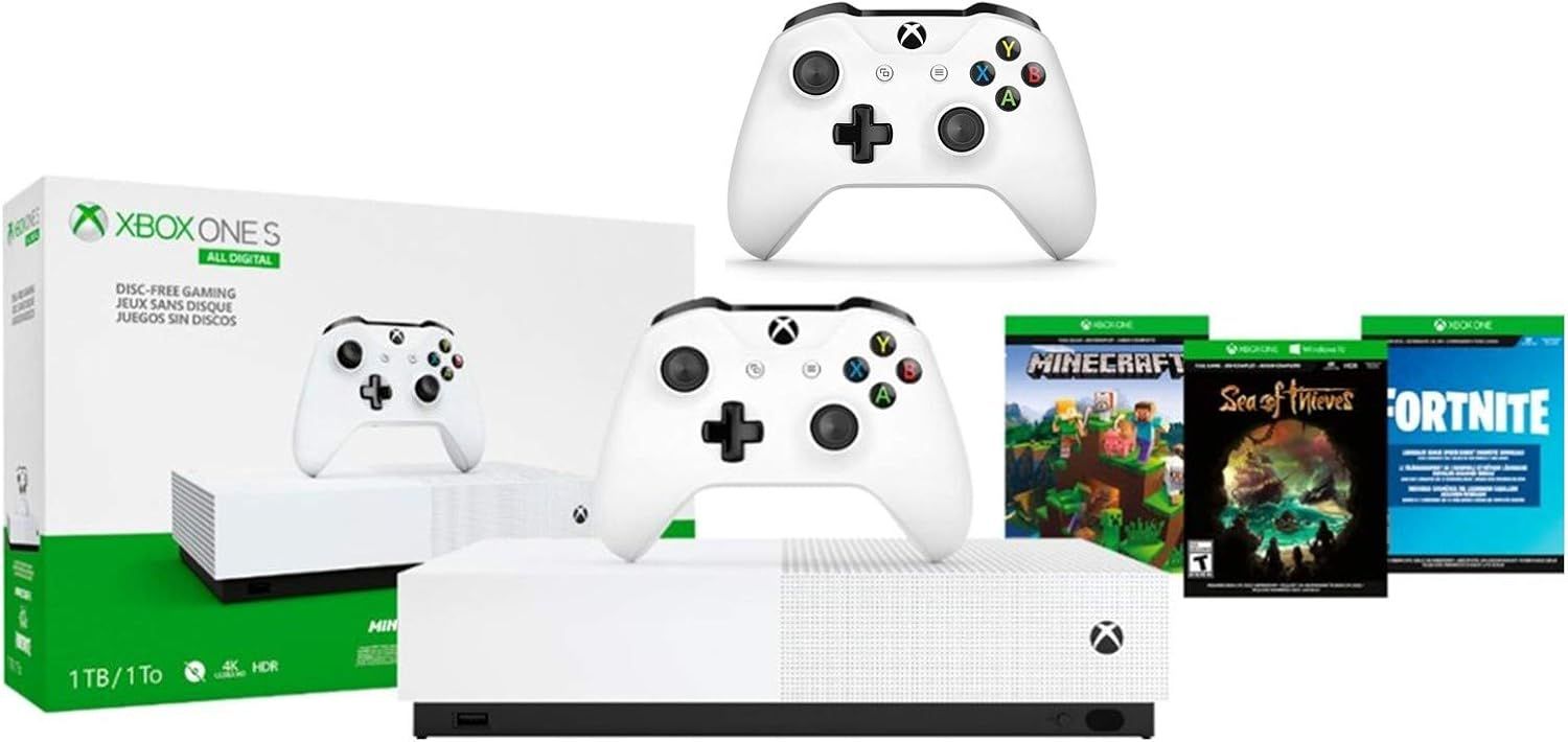Refurbished Microsoft Xbox One S All-Digital Edition (Bundle) | Reebelo US