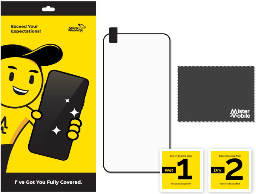 Refurbished Mister Mobile Tempered Glass Screen Protector for Apple ...