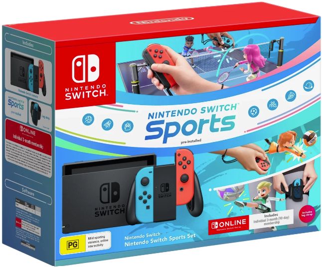 Refurbished Nintendo Switch Console (Sports Set Bundle) | Reebelo