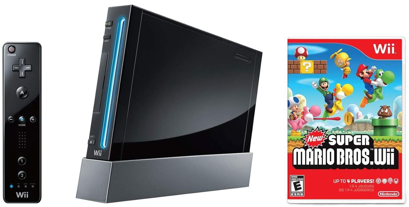 Refurbished Nintendo Wii Console with New Super Mario Bros Wii | Reebelo