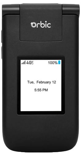 Refurbished Orbic Journey V Flip Phone (4G) | Reebelo