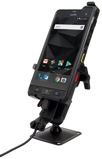 Refurbished PanaVise In-vehicle Holder and Mount with Optional Locking ...