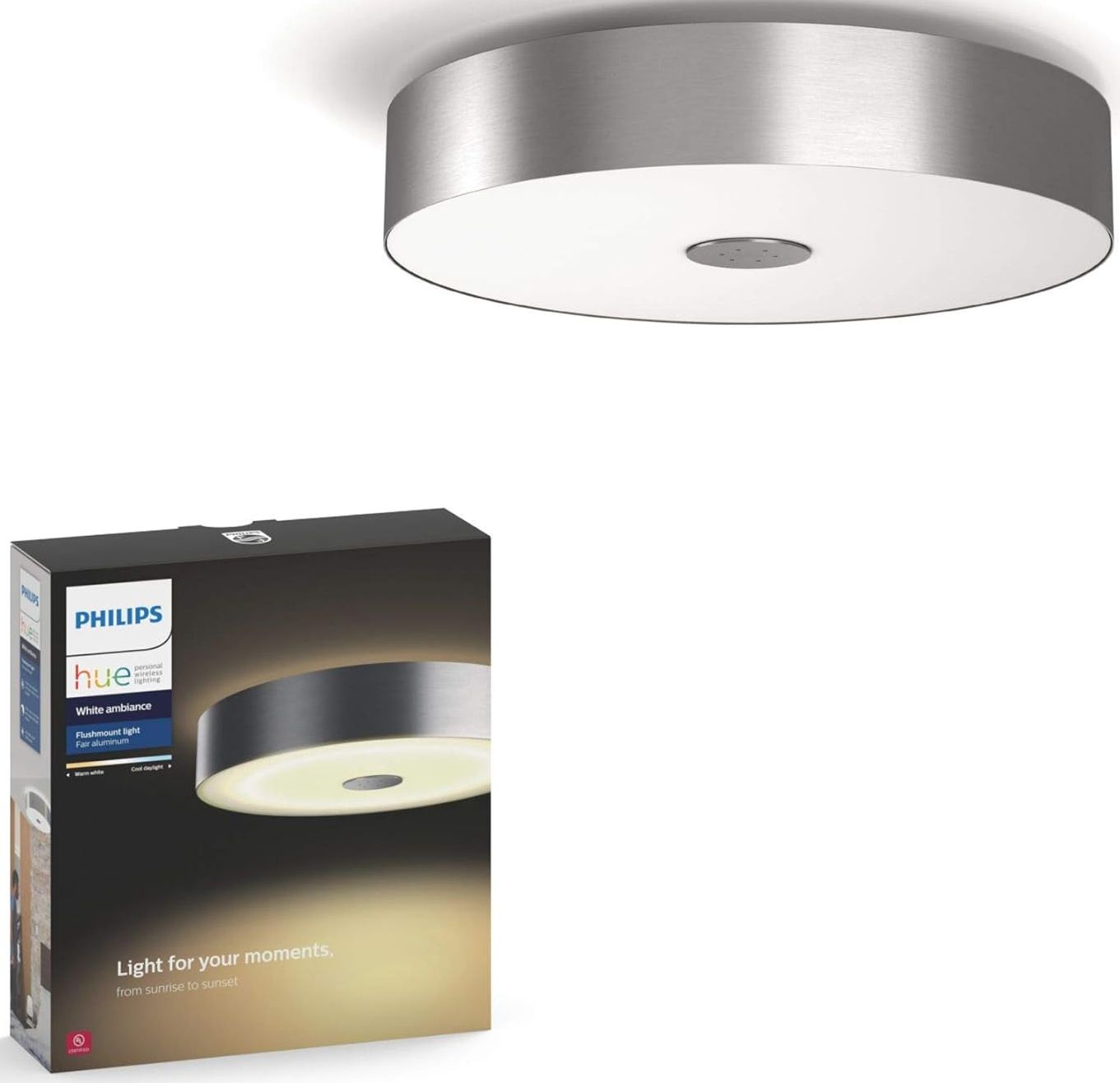 Refurbished Philips Hue Fair Ceiling Light | Reebelo