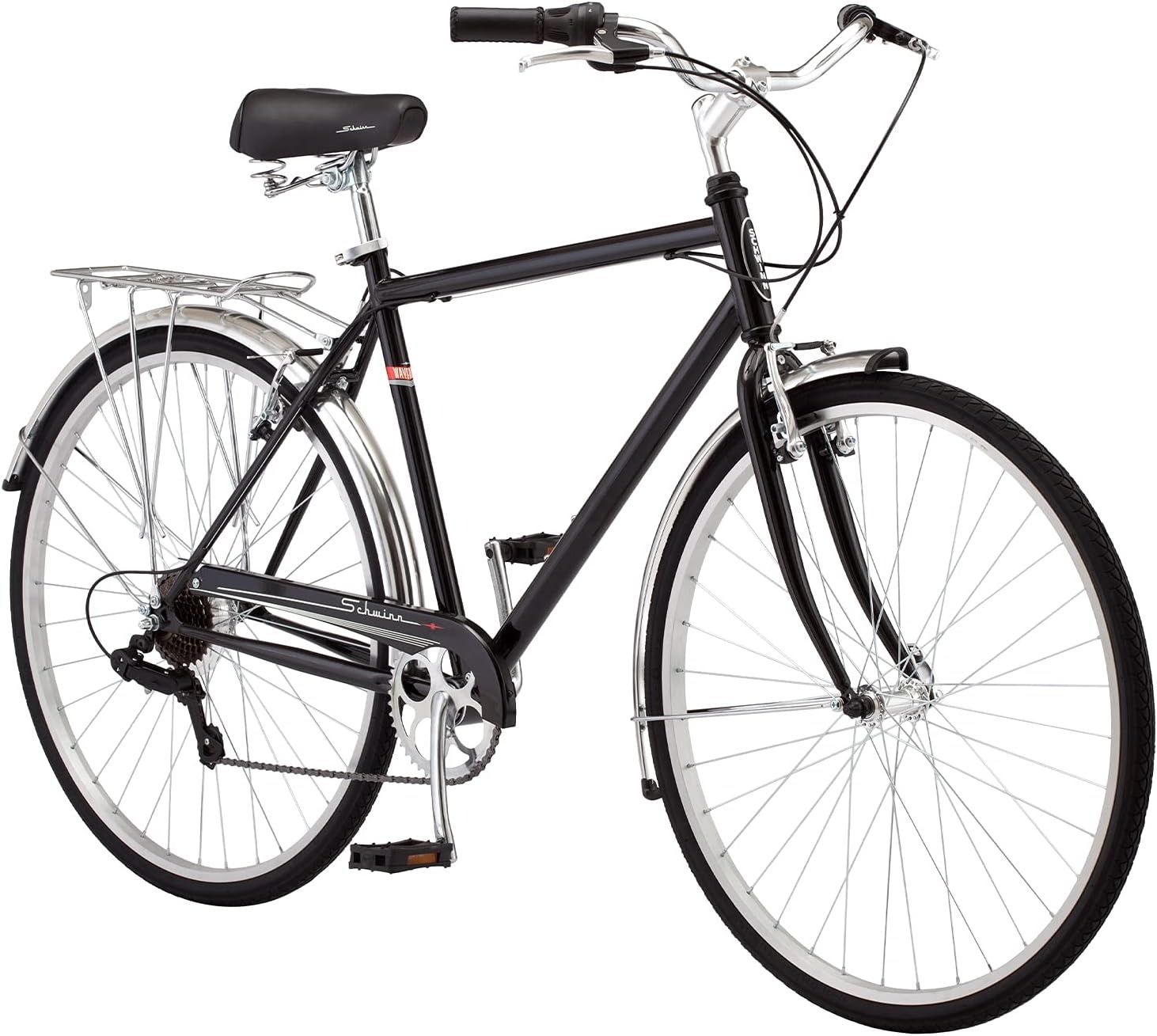 Refurbished Schwinn Wayfarer Hybrid Bike with 7-Speed Drivetrain and 18" 700C Wheels | Reebelo