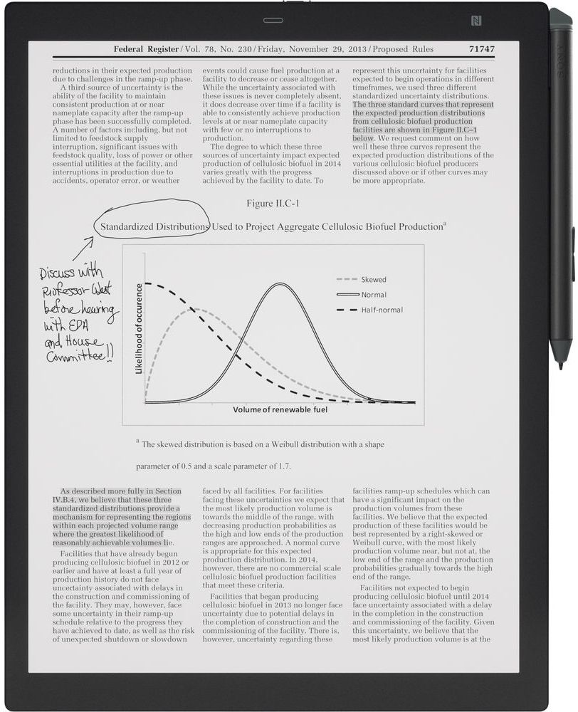 Refurbished Sony DPT-RP1 Digital Paper 13.3" | Reebelo