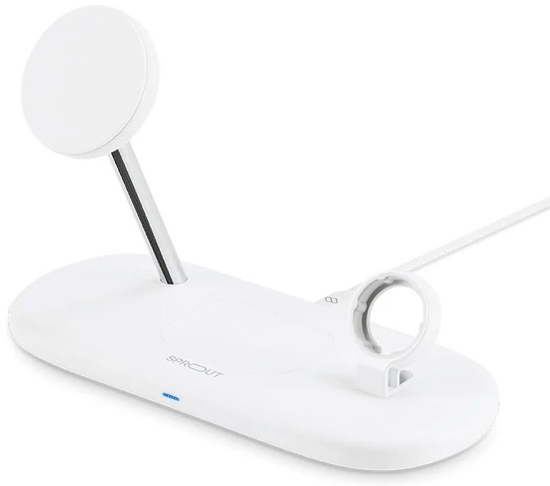 Refurbished Sprout Qi2 Magnetic 3-in-1 Wireless Charger | Reebelo Australia