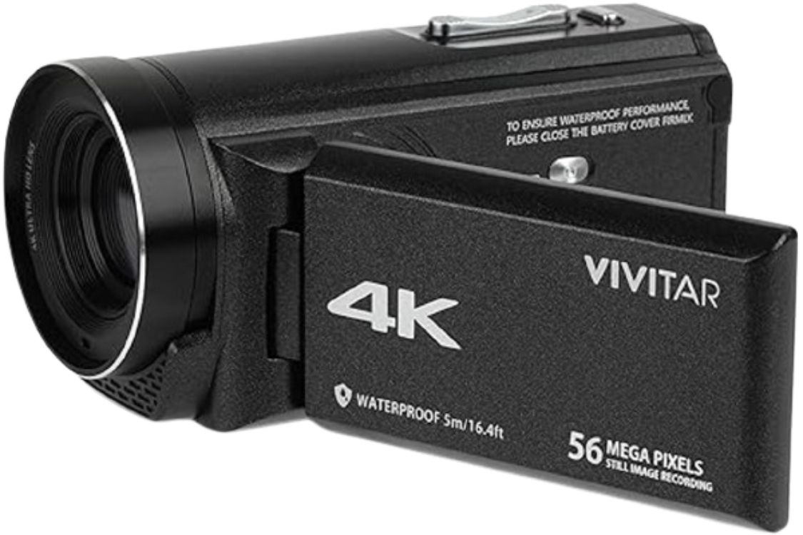 Refurbished Vivitar 4K Camcorder Ultra HD Lens Camera | Reebelo