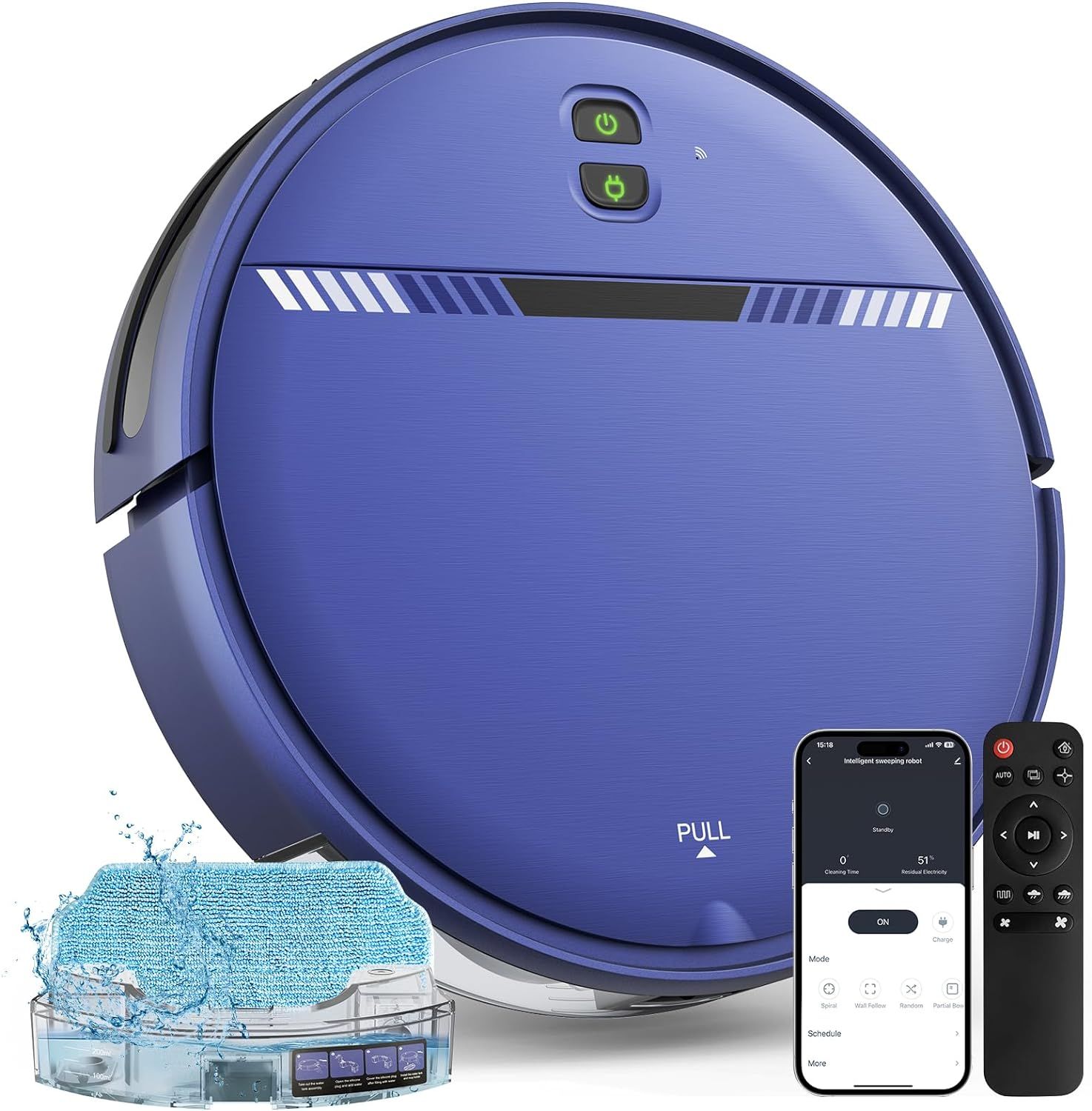 Xiebro Robot Vacuum And Mop Combo