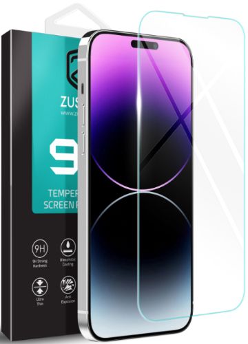 Refurbished Zuslab Tempered Glass Screen Protector for iPhone 14 Pro ...